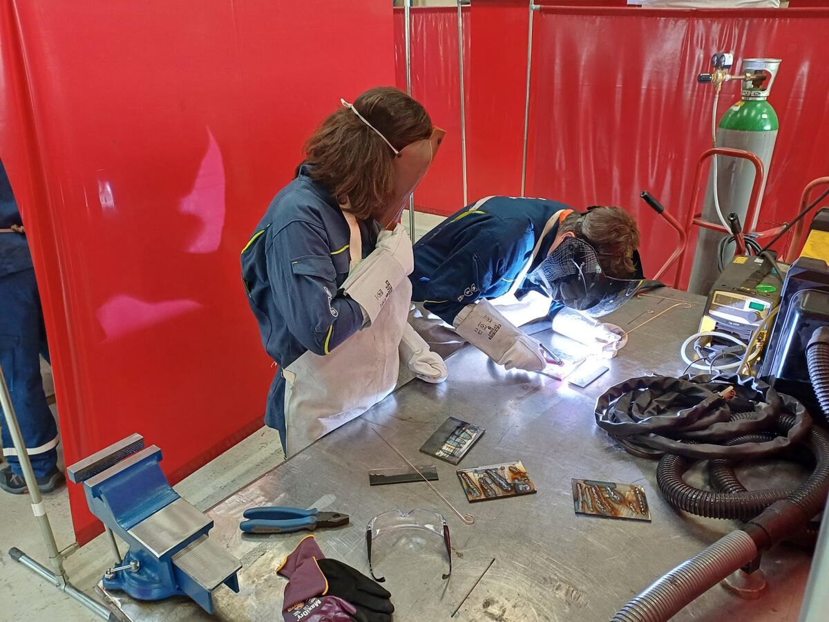 Les ingénieurs d’ALTRAD ENDEL et d’EDF DIPDE en formation soudage ...